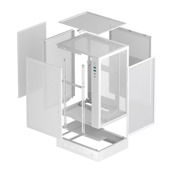 DEEPCOOL CH170 Digital Vertical Mini ITX Computer Case - Black | White ...