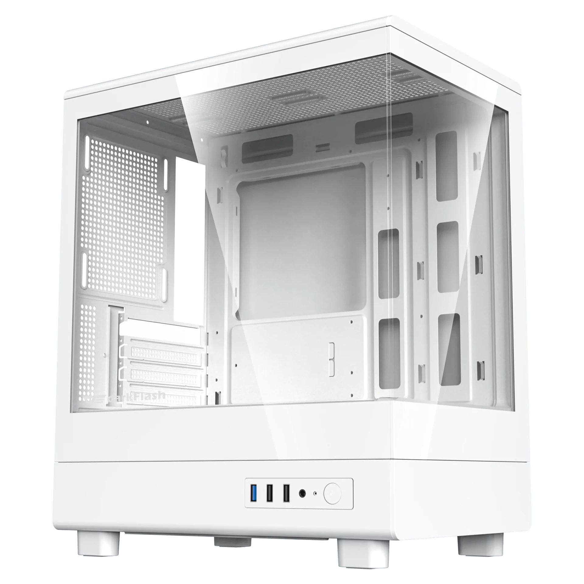 DarkFlash DB330M M-ATX PC Case - Black | White | Bermor Techzone