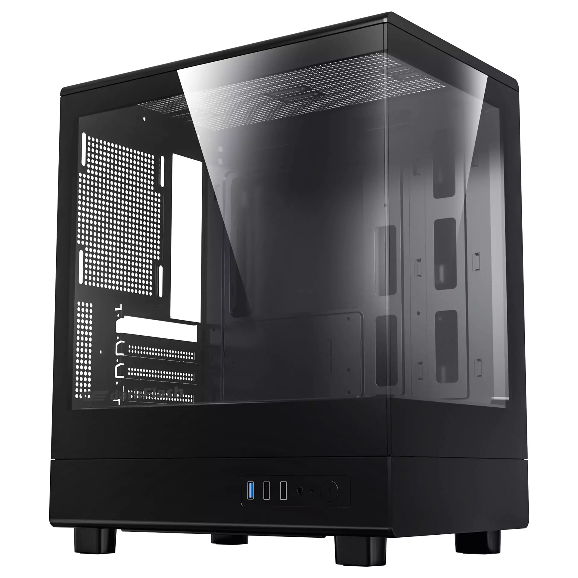 DarkFlash DB330M M-ATX PC Case - Black | White | Bermor Techzone