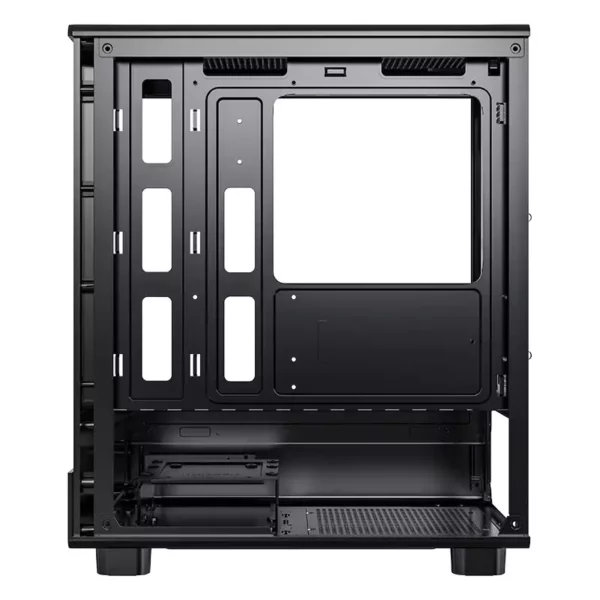 DarkFlash DB330M Tempered Glass Front M-ATX PC Case - Black | White ...