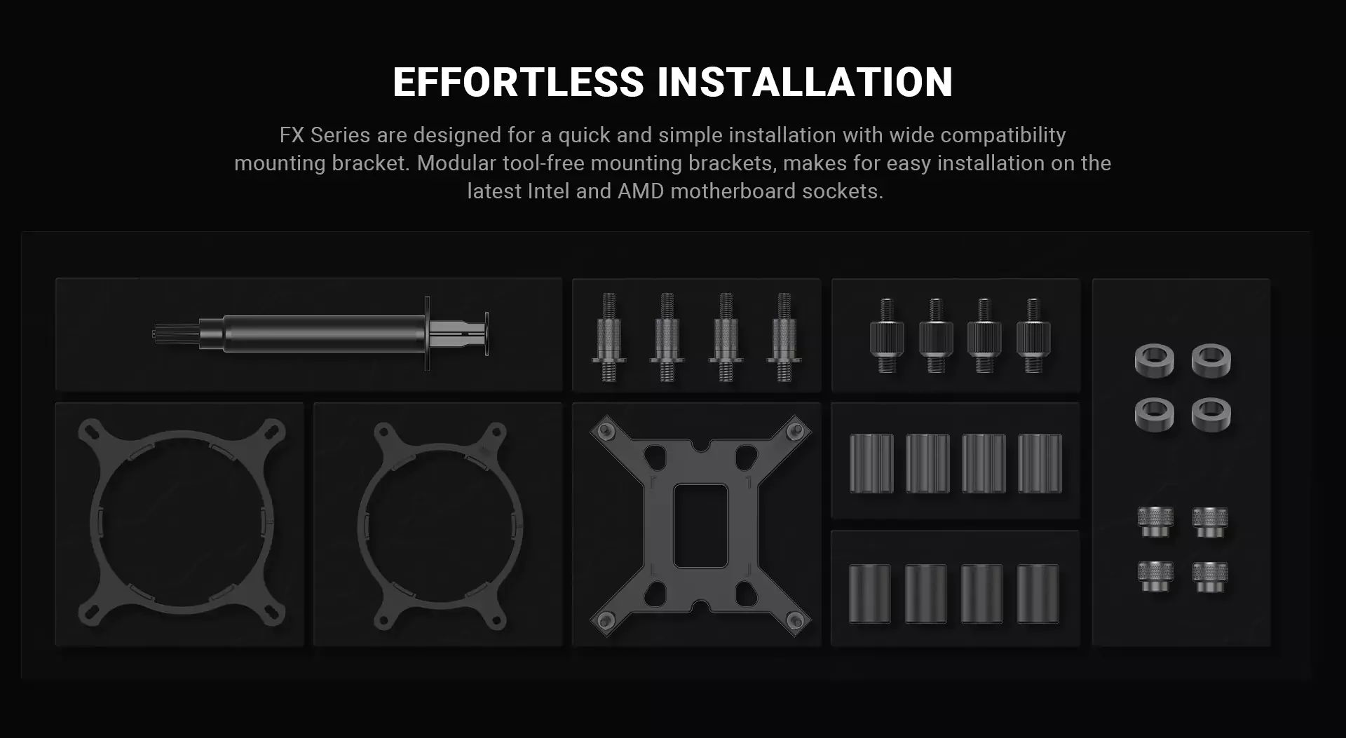 ID Cooling FX240 PRO AIO Liquid Cooler - Black | White | Bermor ...