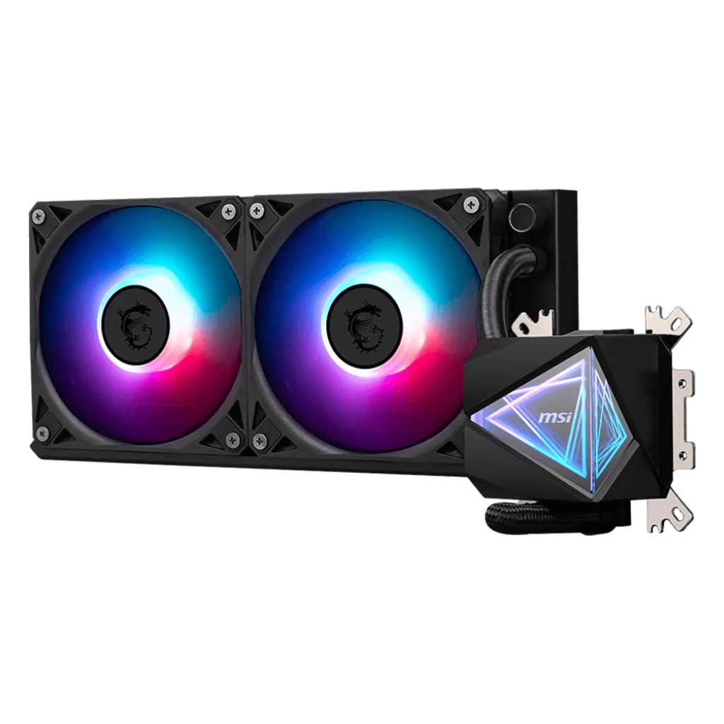 MSI MAG CORELIQUID I240 240 mm AIO Liquid Cooling System – Black ...