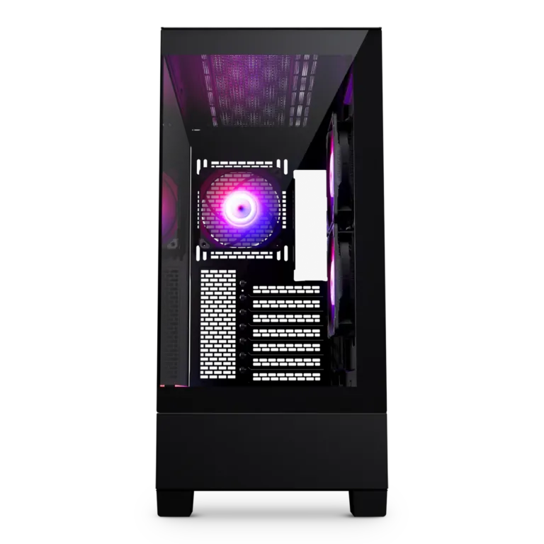 Phanteks XT View Near Seamless Glass Setup E-ATX Chassis with 3 D-RGB ...