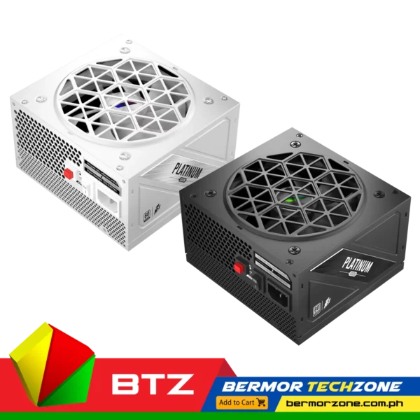 1st Player NGDP ATX 3.0 PCIe 5.1 80 PLUS PLATINUM Cybenetics Certified Full Modular Power Supply ...