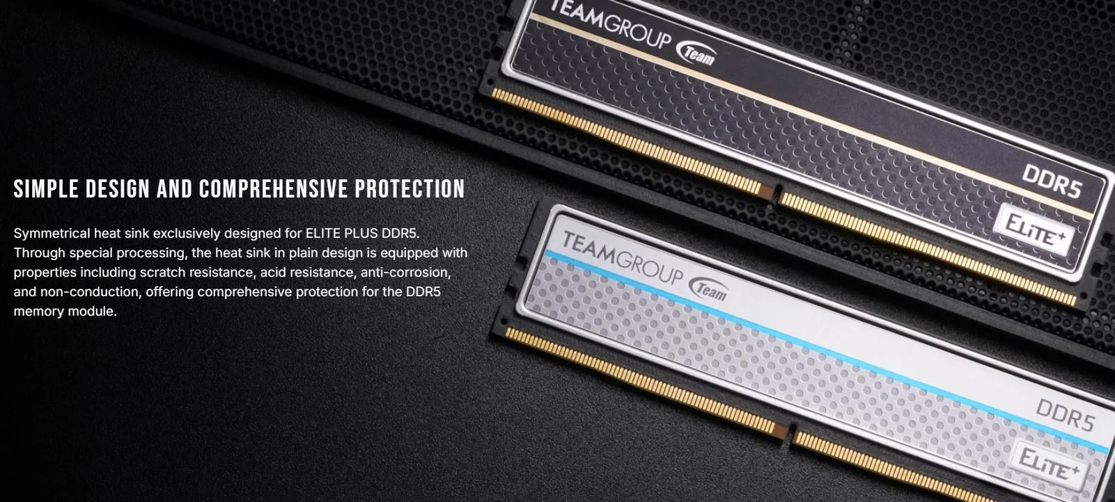 TEAMGROUP ELITE PLUS DDR5 16GB | 2x16 32GB 5600Mhz CL46 Single Desktop ...