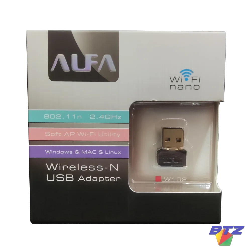 Alfa W102 Wireless-N USB Adapter | Bermor Techzone BTZ
