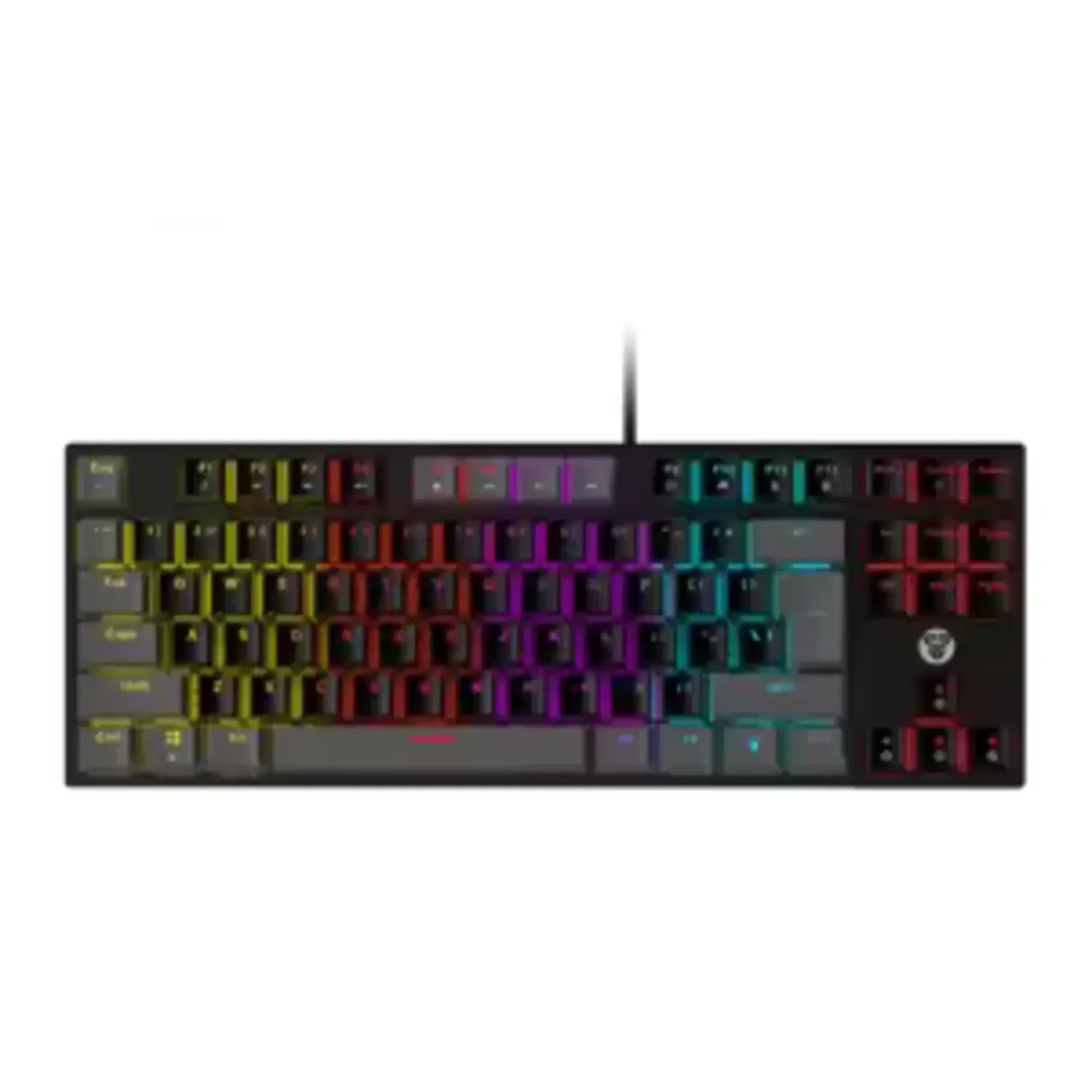 Fantech MK876 V2 Atom87 Sumi Edition Black Keyboard | Bermor Techzone BTZ