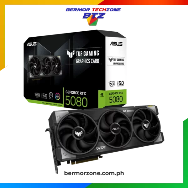 ASUS TUF Gaming GeForce RTX 5080 16GB GDDR7 Graphics Card | Bermor ...