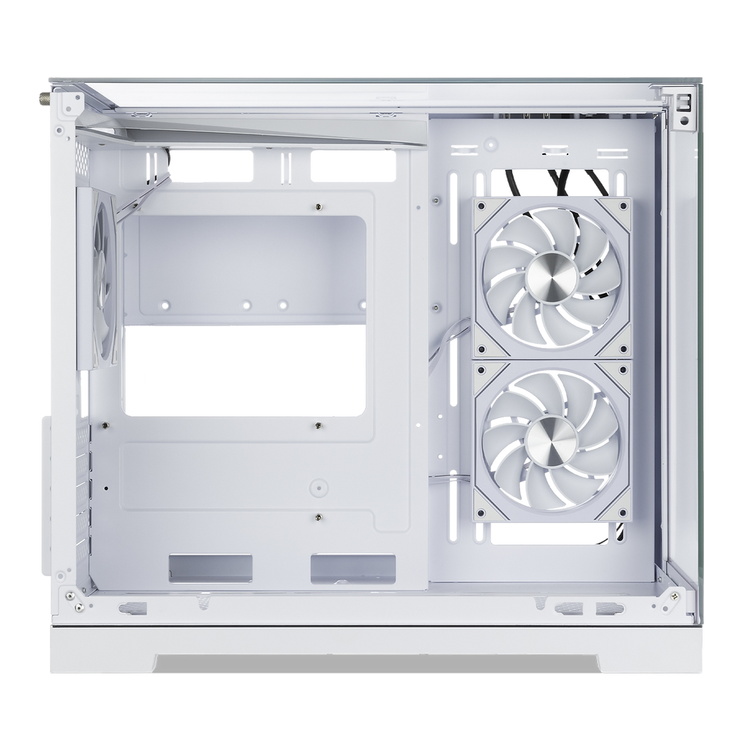 Tecware VX PRISM M Triple Tempered Glass MATX Case with 3 ARGB Fans ...