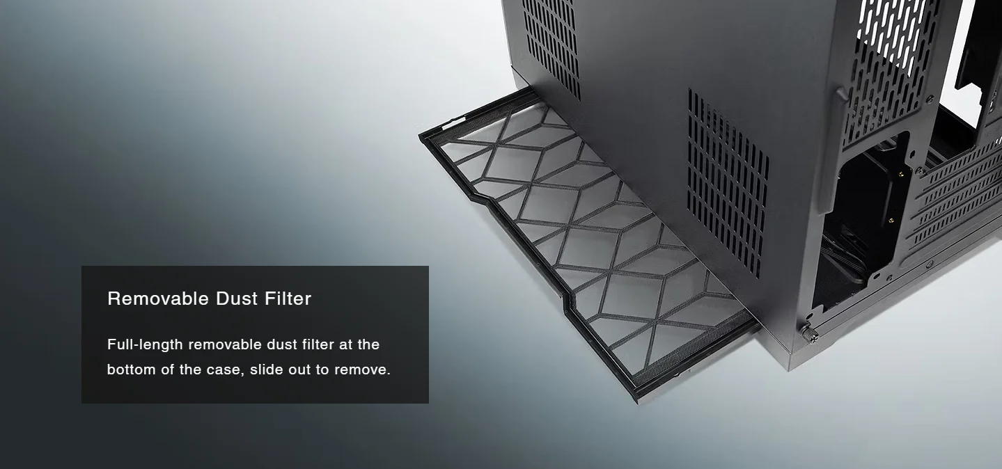 Tecware VX TRINITY M Triple Tempered Glass MATX Case with 6 ARGB Fans ...