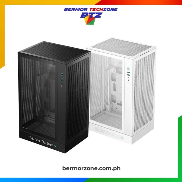 DEEPCOOL CH270 Digital Compact Vertical Micro-ATX Computer Case ...