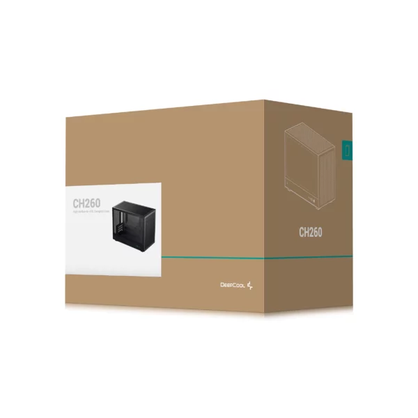 DEEPCOOL CH260 Micro Form Factor Compact Micro-ATX Computer Case ...