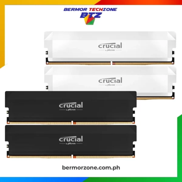 Crucial Pro Overclocking 32GB Kit 16GBx2 DDR5-6000 MHz UDIMM CL36 Intel ...