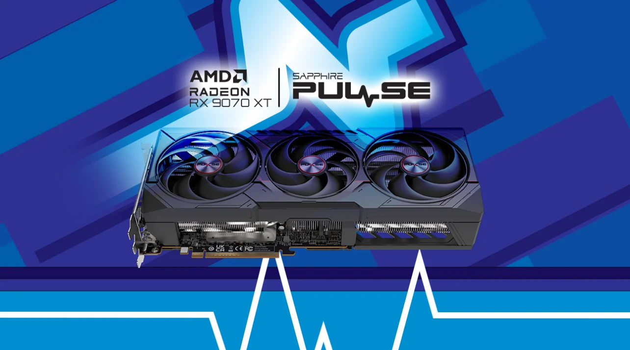 Sapphire PULSE AMD Radeon RX 9070 XT 16GB Graphics Card SPR-11348-03 ...