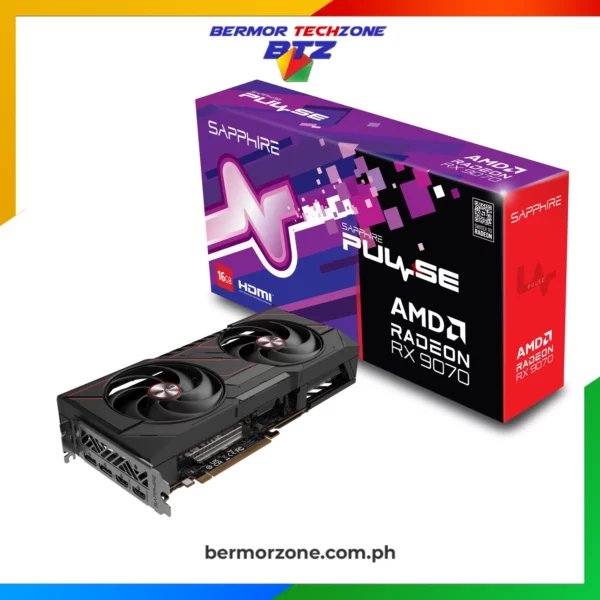 Sapphire PULSE AMD Radeon RX 9070 16GB Graphics Card SPR-11349-03-20G ...