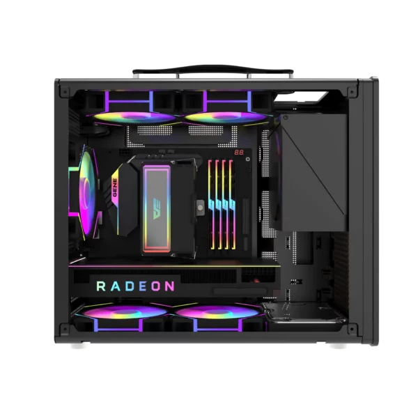 DarkFlash WD200 M-ATX Wooden Edition PC Case - Black | White | Bermor ...