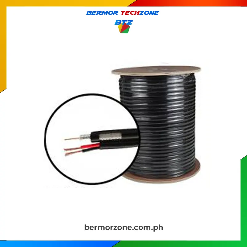 Powerlogic RG6 + 2C Coaxial Cable 305m | Bermor Techzone BTZ