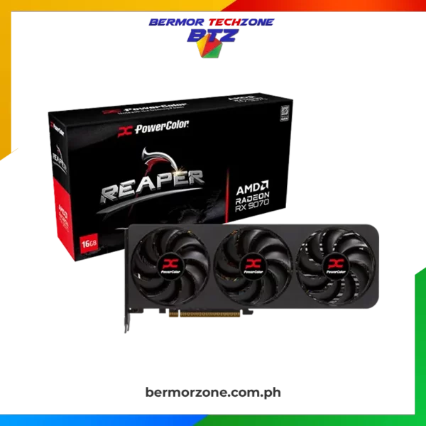 PowerColor Reaper AMD Radeon RX 9070 16GB GDDR6 Graphics Card | Bermor ...