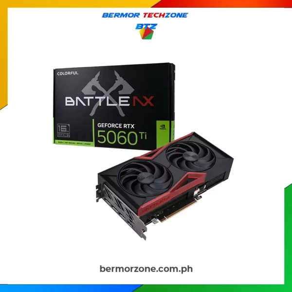 Colorful GeForce RTX 5060 Ti BATTLE AX DUO 16GB-V Graphics Card ...