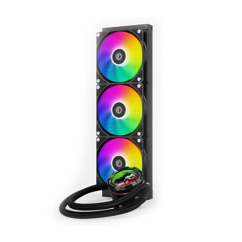ID Cooling Space SL360 XE 360MM LCD AIO Liquid Cooling System - Black ...