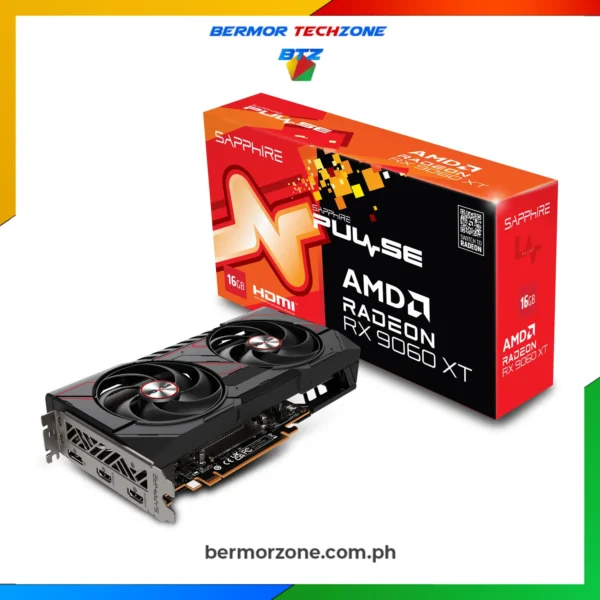 Sapphire PULSE AMD Radeon RX 9060 XT Gaming OC 8GB | 16GB GDDR6 ...