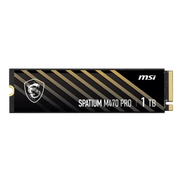 MSI SPATIUM M470 PRO PCIe 4.0 NVMe M.2 Solid State Drive - 500GB | 1TB | 2TB | Bermor Techzone BTZ
