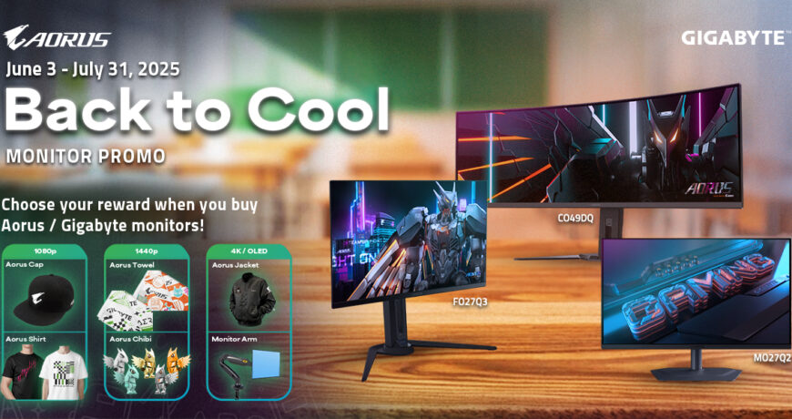 🎓 Gigabyte Aorus Back 2 Cool Monitor Promo – Gear Up for the New School ...