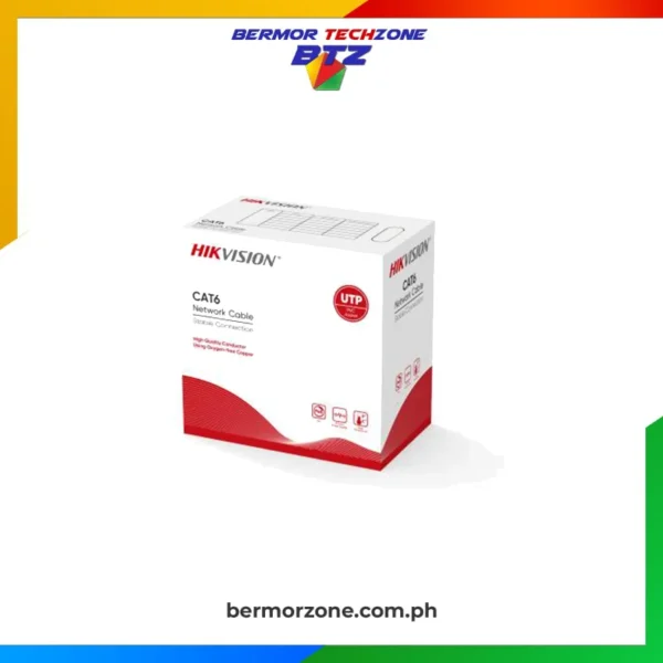 Hikvision DS-1LN6UTC0 CAT6 U/UTP Network Cable Solid Copper, 0.515mm ...