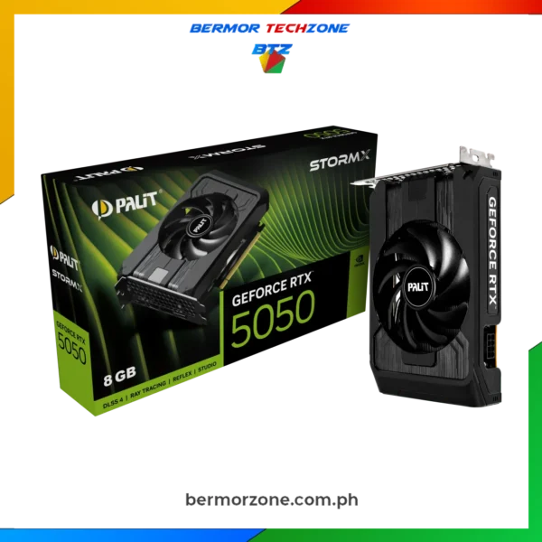 Palit GeForce RTX 5050 StormX 8GB GDDR7 Single Fan Graphics Card ...