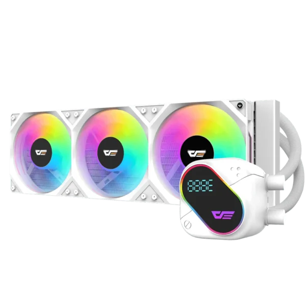 Darkflash Explore DO360 ARGB 360mm AIO Liquid Cooler – Black | White | Bermor Techzone BTZ