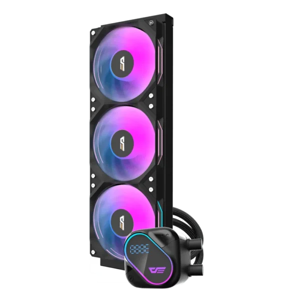 Darkflash Explore DO360 ARGB 360mm AIO Liquid Cooler – Black | White | Bermor Techzone BTZ