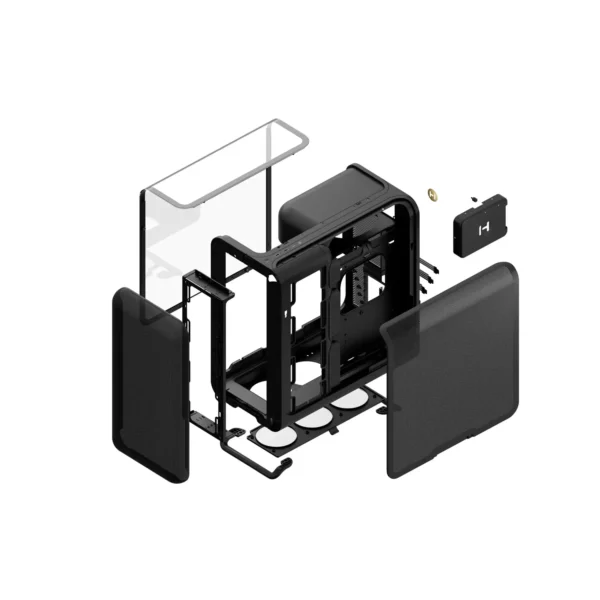 HYTE X50 Modern Performance Mid-Tower ATX Case | Bermor Techzone BTZ