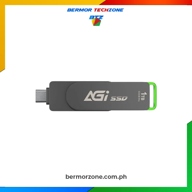 AGI ED138 Pro 512GB | 1TB USB 3.2 Type A & C Portable Solid State Drive ...