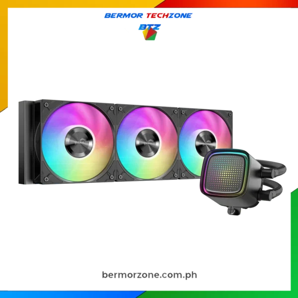 Sama L50 360mm ARGB AIO Liquid Cooling System Black | Bermor Techzone BTZ